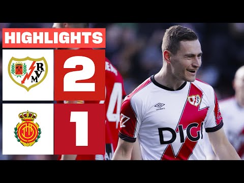 RAYO VALLECANO 2 - 1 RCD MALLORCA | RESUMEN LALIGA EA SPORTS