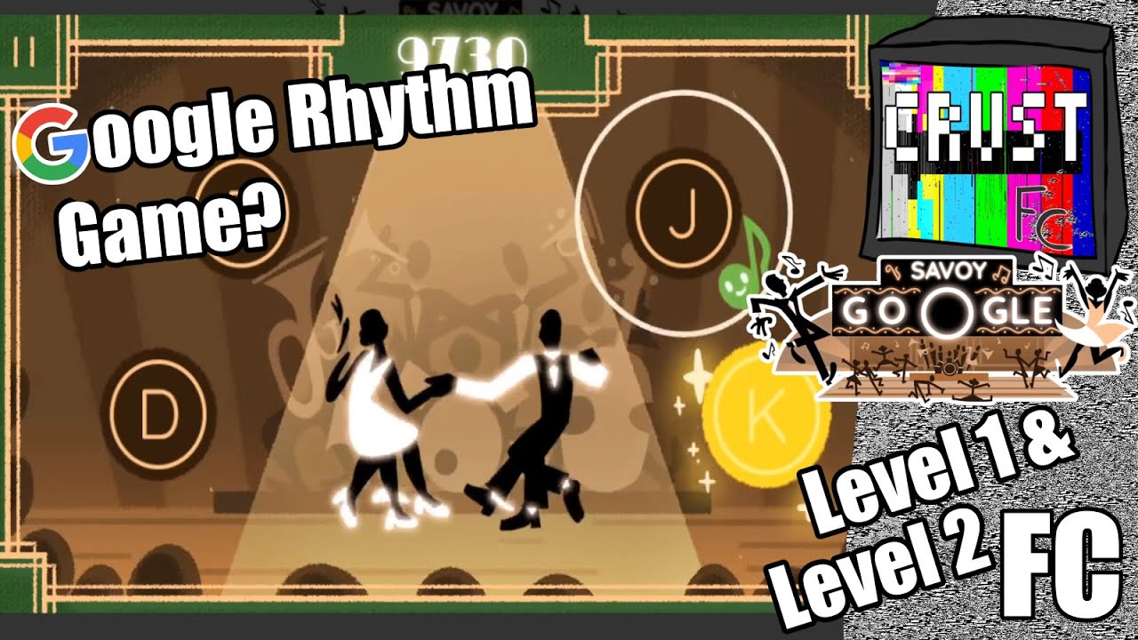Google Doodle Rhythm Game??? - Level 1&2 FC - [CrustFC] - YouTube