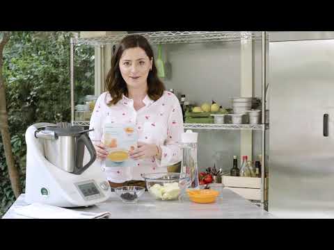 Sağlıklı ve Pratik Bebek Maması Tarifi : Kuru Erikli Elma Püresi  Thermomix ile