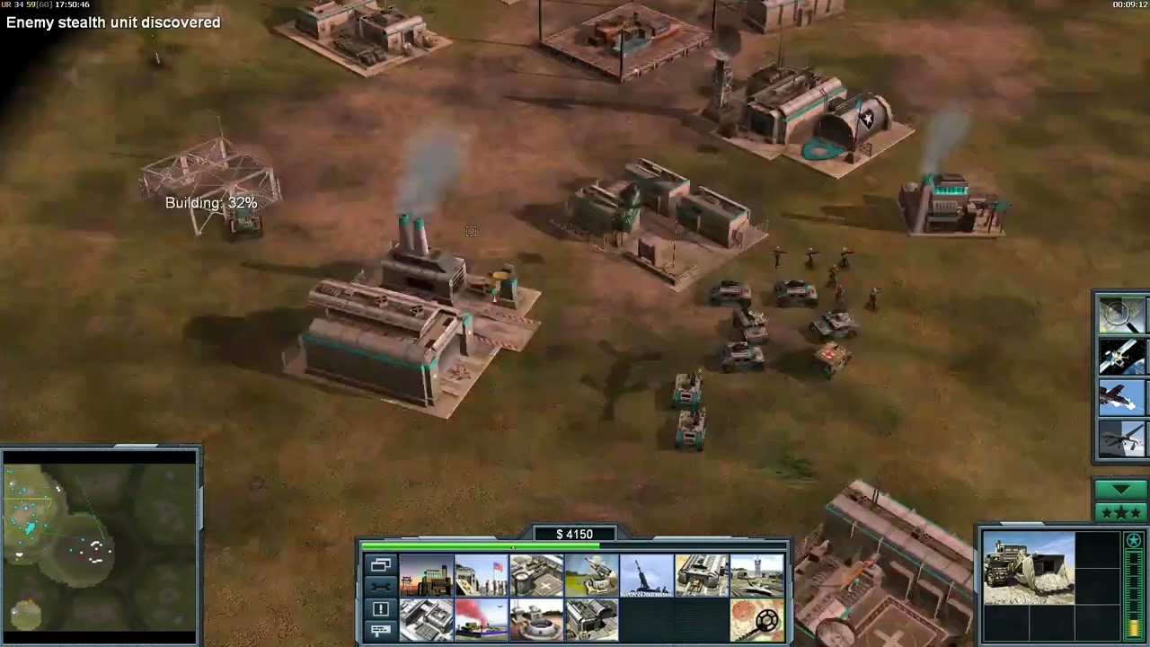 USA SW Generals zero hour Defcon 6 ffa 1v1v1v1v1v1 - YouTube