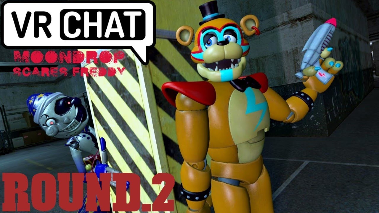VRChat | Moondrop Scares Freddy round.2 - YouTube