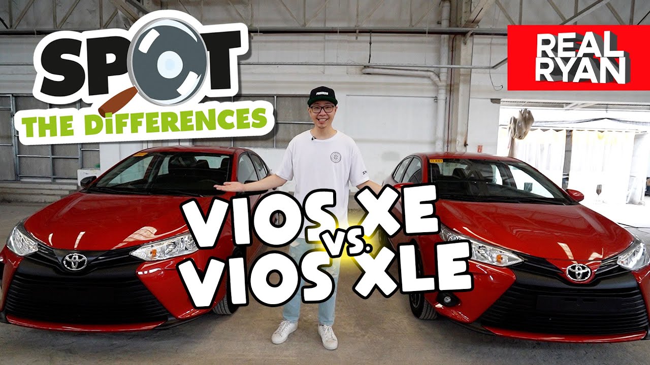 TOYOTA VIOS XLE VS XE COMPARISON PHILIPPINES - YouTube