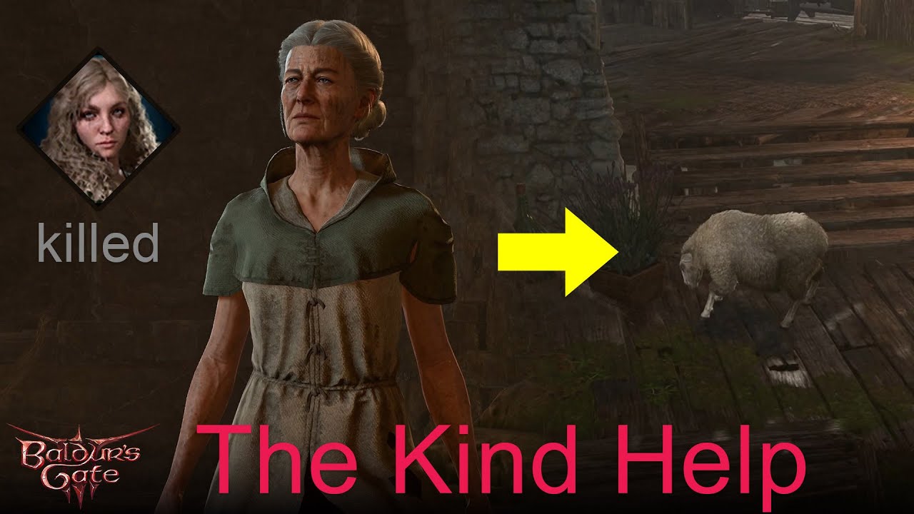 BG3: What happens if you kill Mayrina when Hag becomes a sheep? - YouTube