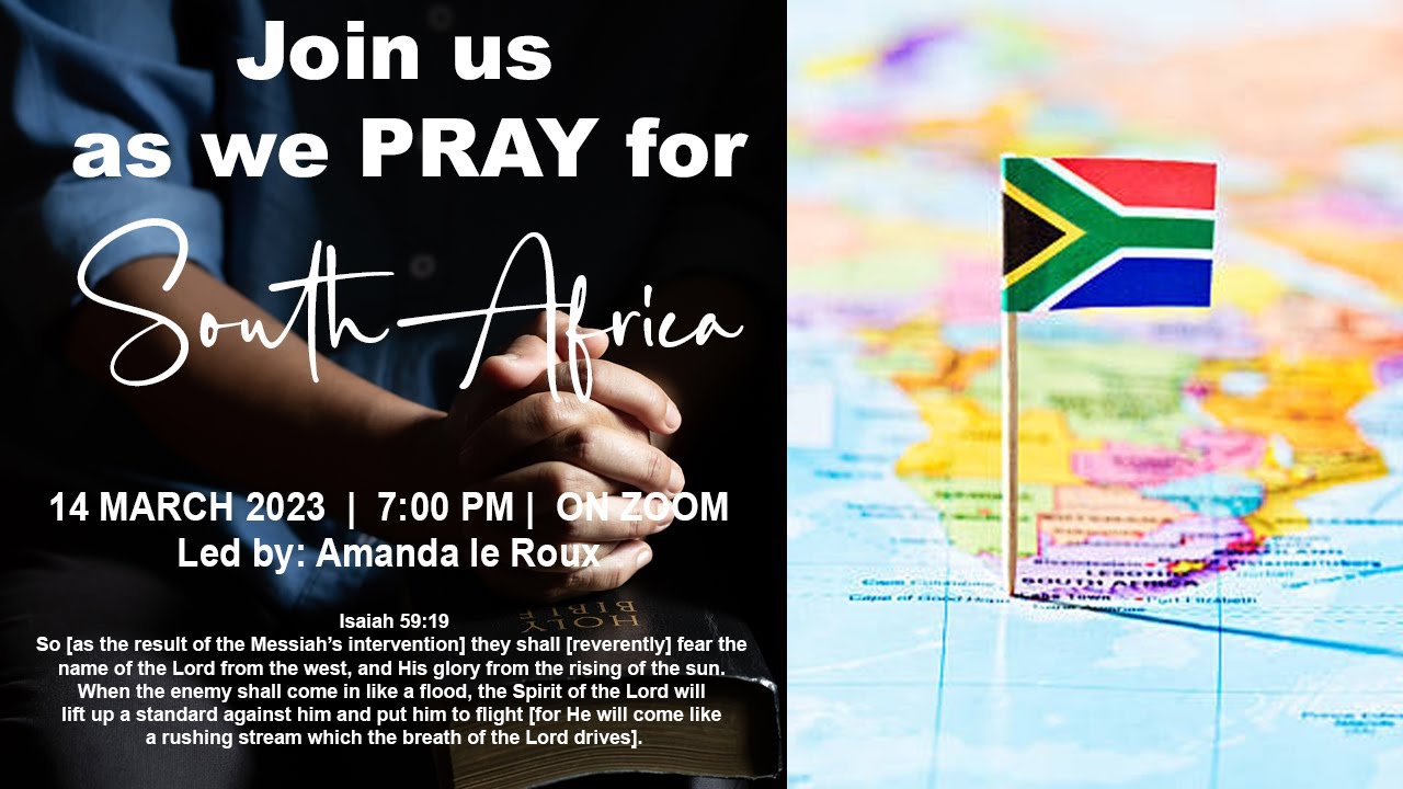 PRAY for SOUTH AFRICA - Amanda le Roux - YouTube