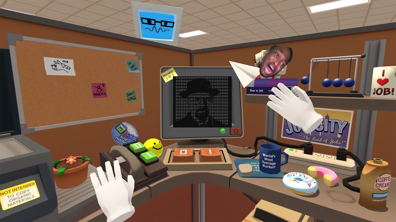 Playing goofy ahh job sim again part 2 - YouTube