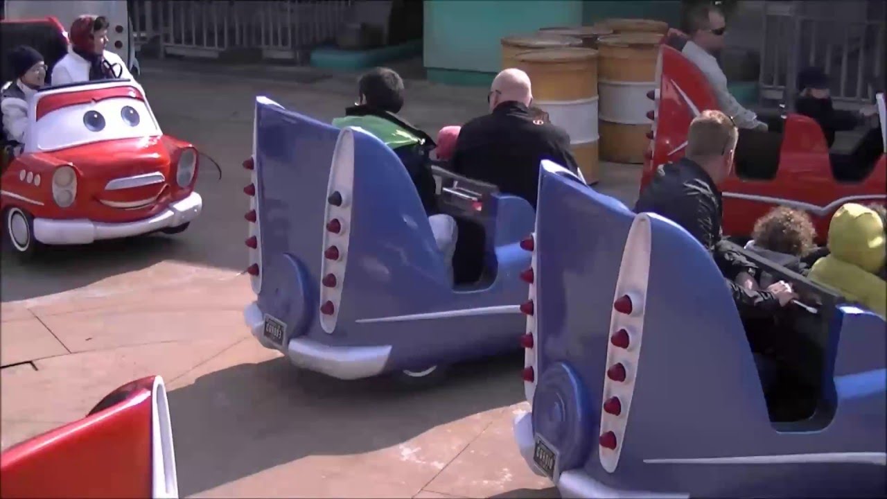 Cars 4 Roues Rallye Disneyland Paris - YouTube