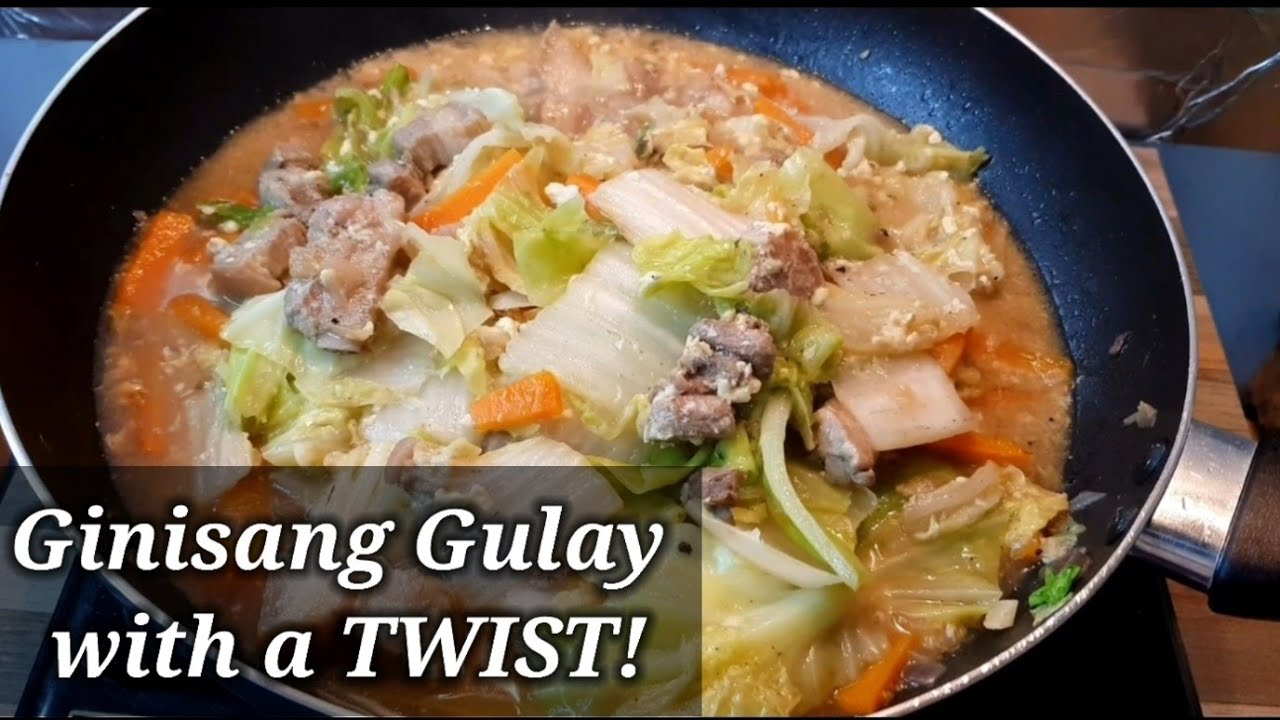 Ginisang Gulay with a TWIST! | Lutong Pinoy Recipe | Filipino Dish ...