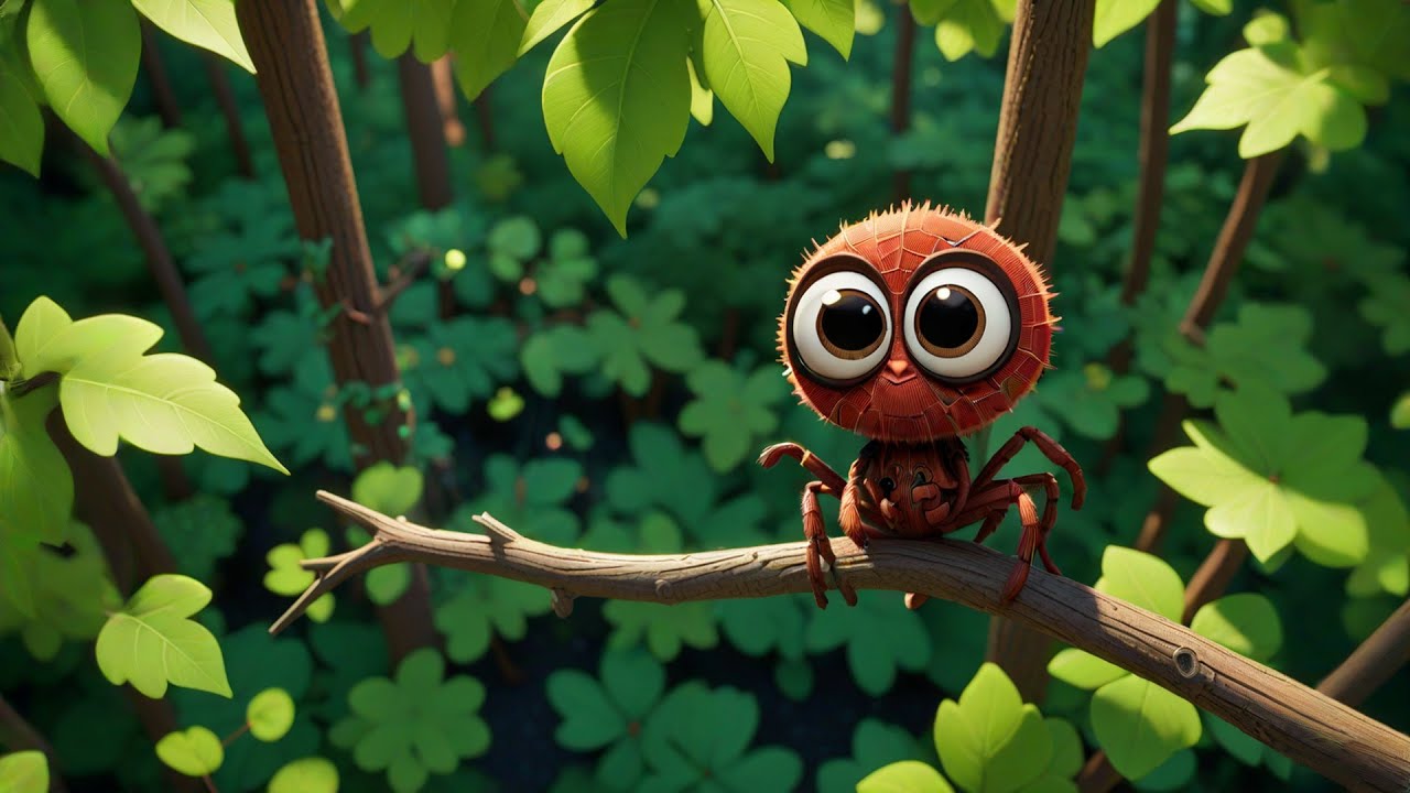 Three Sneaky Spiders Spin and Sing | Fun Halloween Song for Kids ...