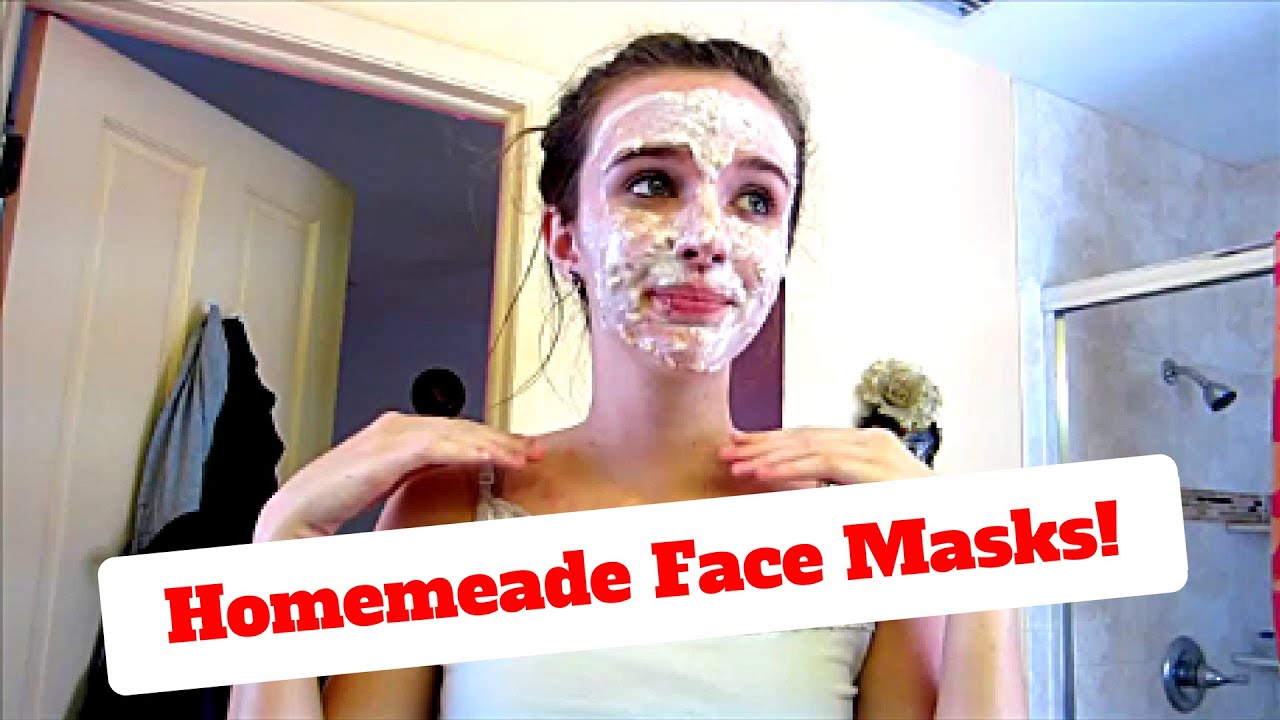 Homemade Face Masks // Mel - YouTube