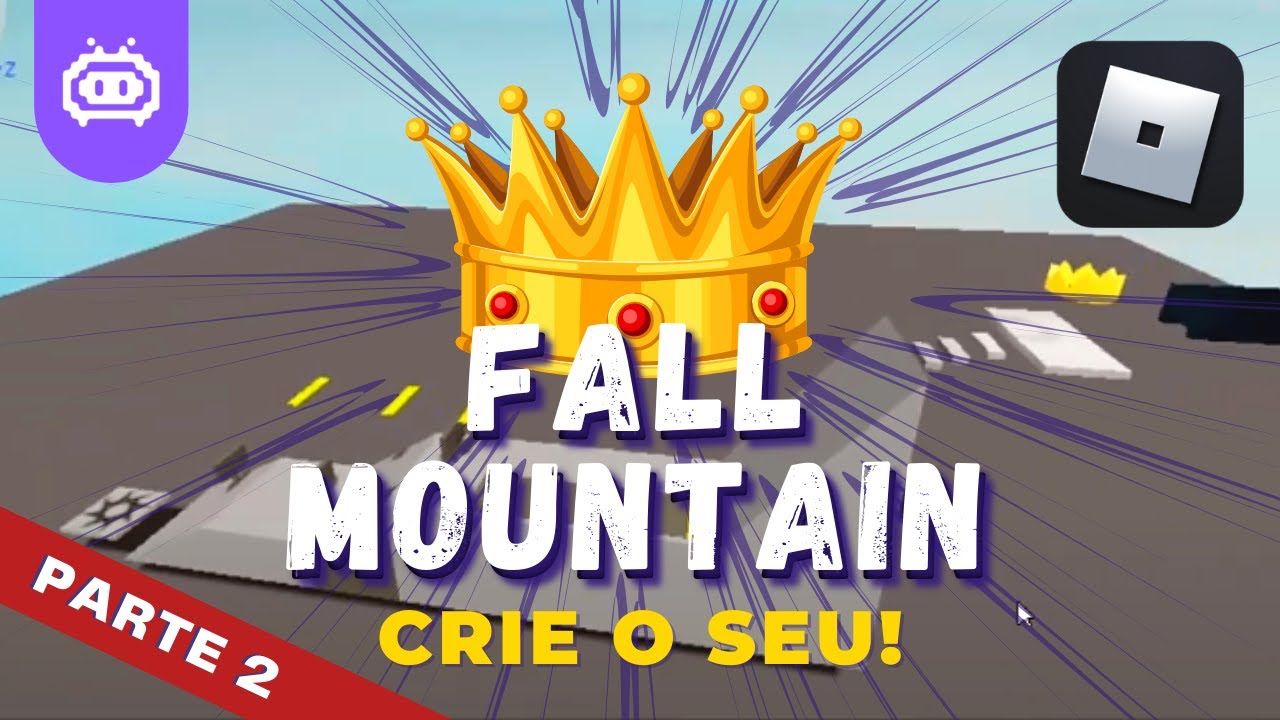 COMO CRIAR um FALL MOUNTAIN no ROBLOX - PARTE 2 - YouTube