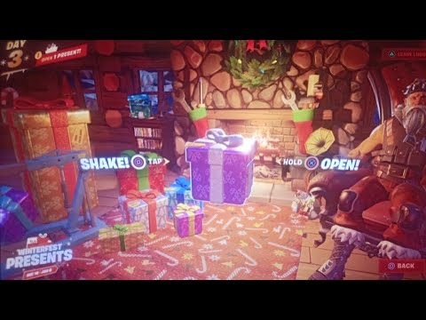 FORTNITE CHRISTMAS PRESENT NUMBER 3 CHAPTER 3 SEASON 1 - YouTube