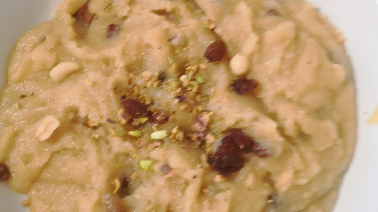 suji halwa recipe - YouTube