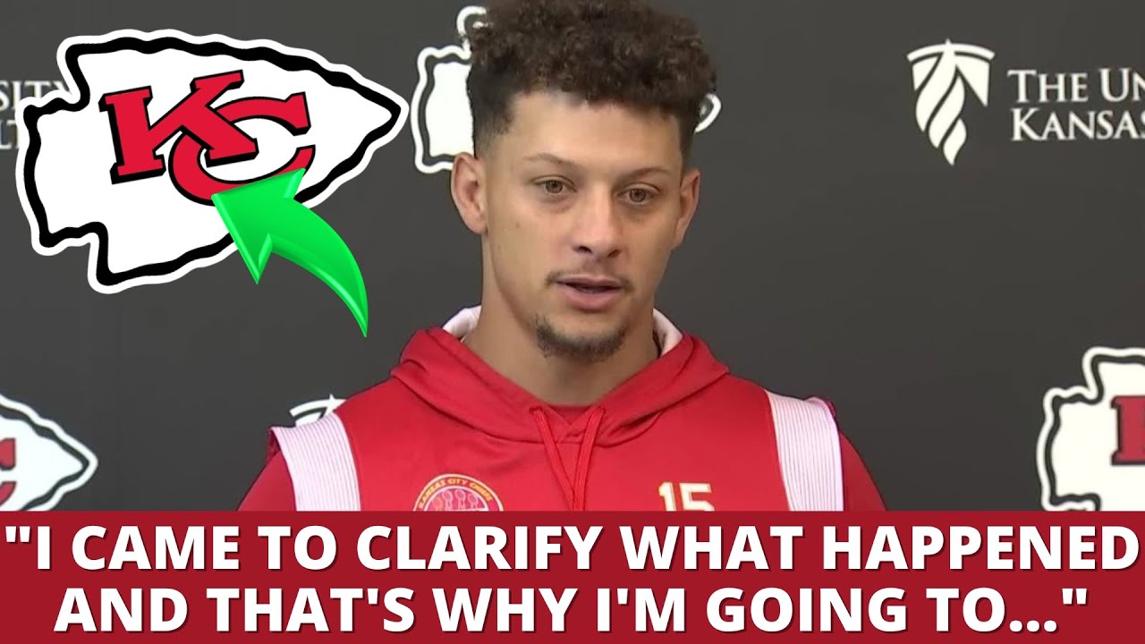 SHOCKED EVERYONE! MAHOMES SUFFERS A HARD BLOW! IS HE SAYING GOODBYE ...