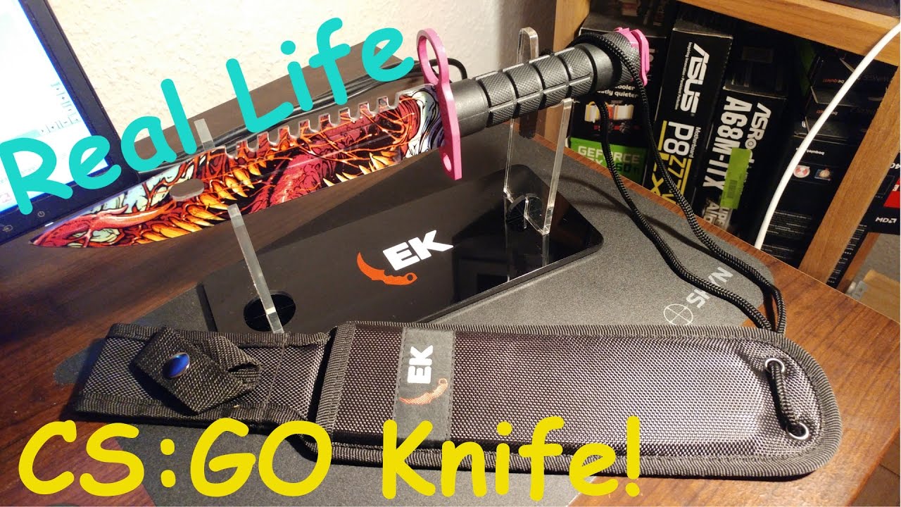 Real Life CS:GO Knife unboxing! - M9 Bayonet | Hyper Beast - Elemental ...