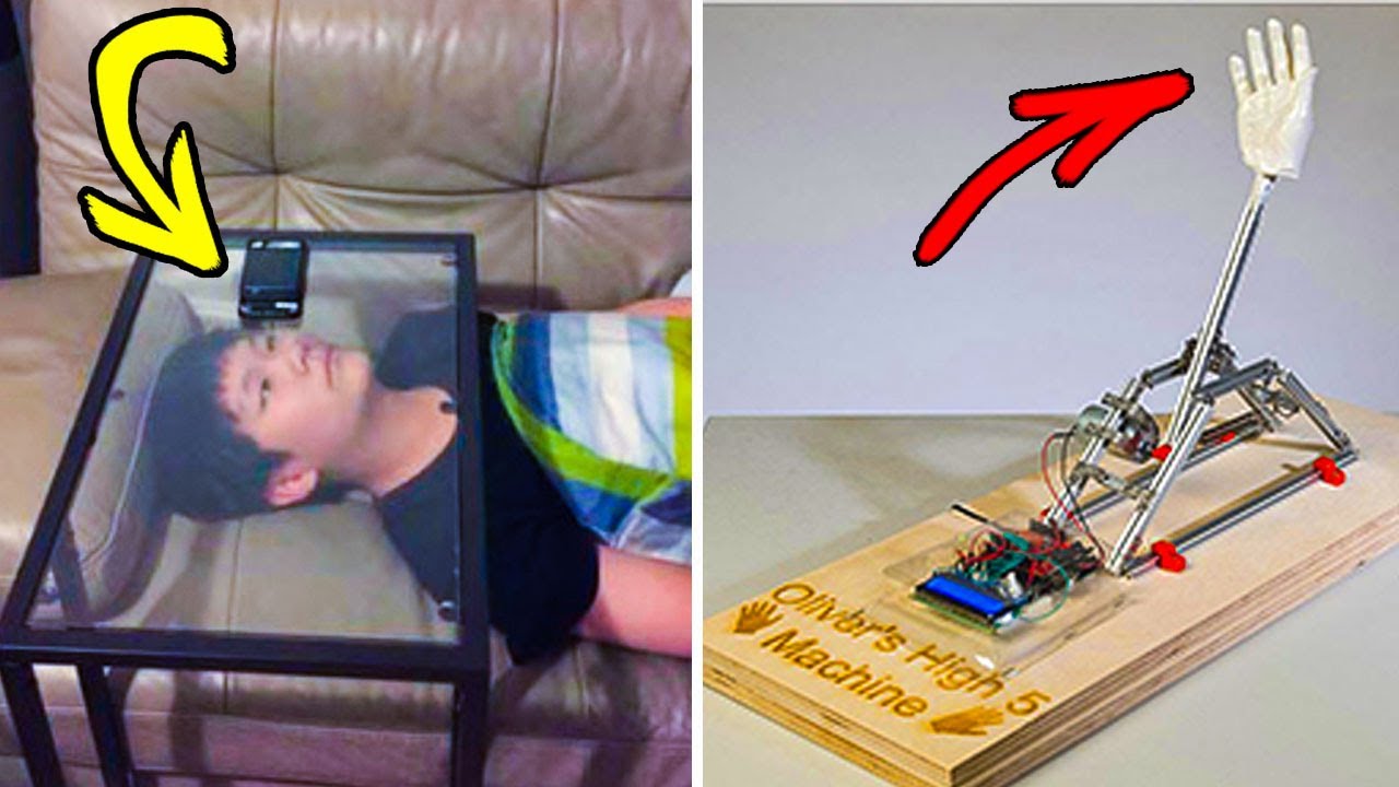 55 FUNNY AND CLEVER INVENTIONS FROM KIDS AND ADULTS - YouTube