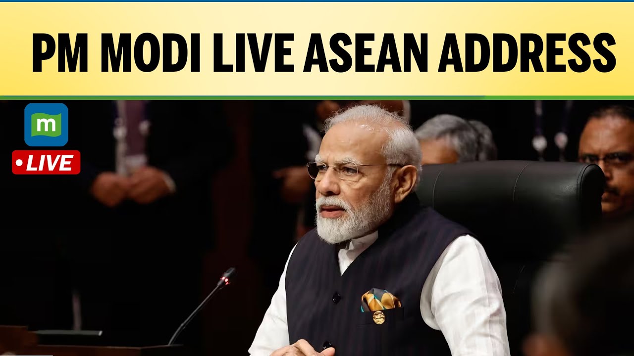 PM MODI LIVE: Addressing ASEAN Summit 2025 - YouTube