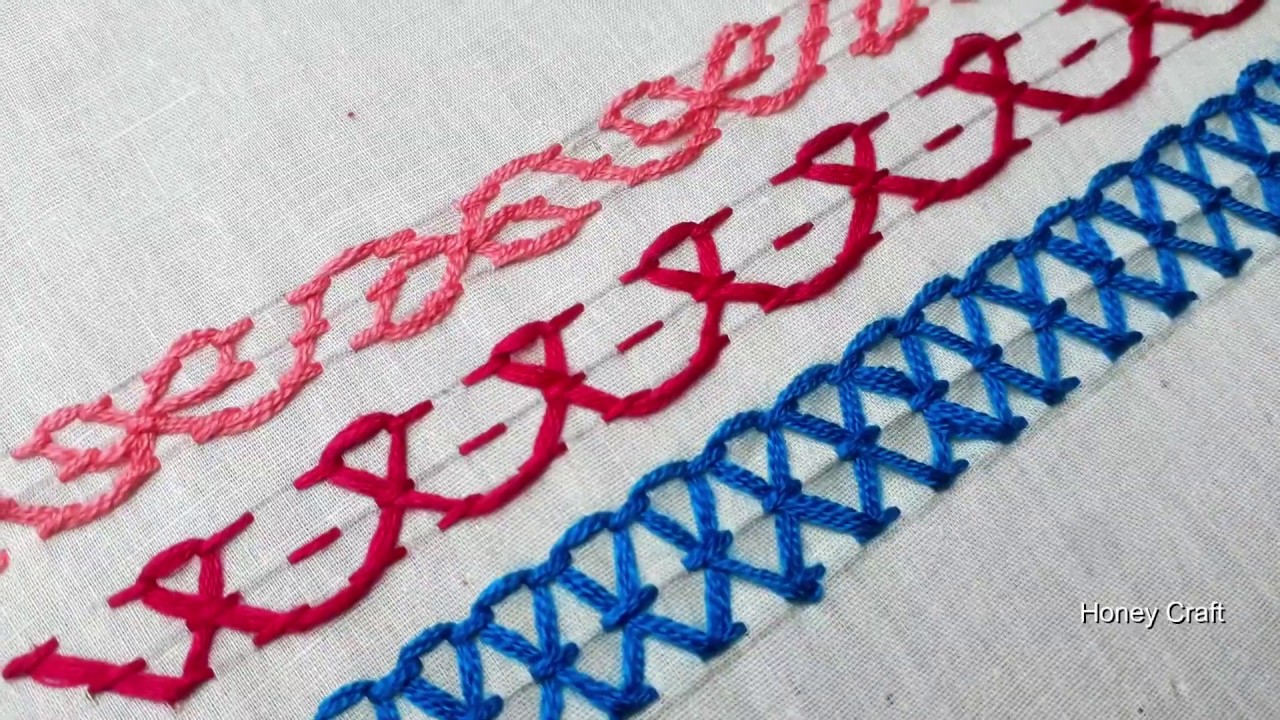 Noksi kantha design Hand embroidery beautiful noksi kantha design - YouTube