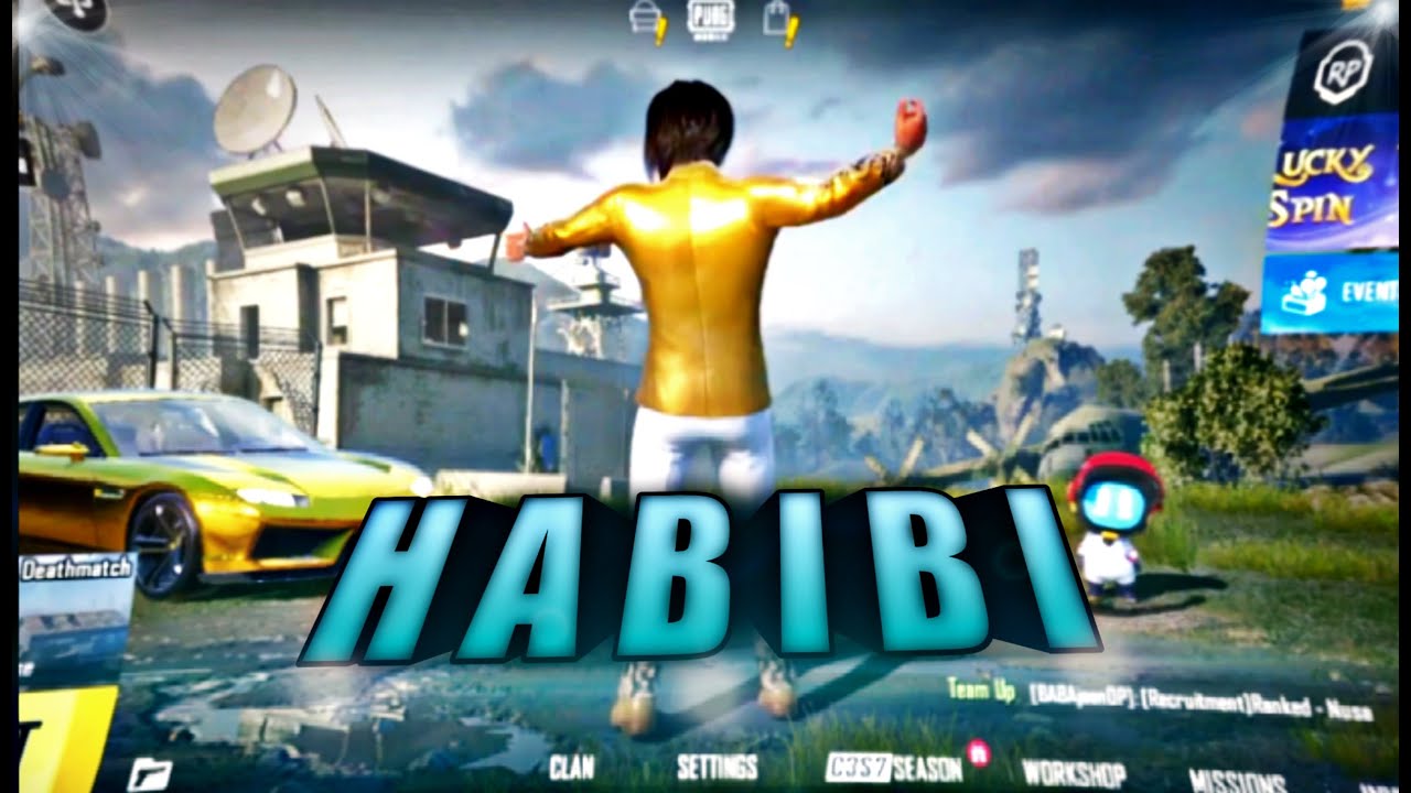 Pubg Lobby Edit (4k)🔥 || Habibi Lobby Edit || Pubg Mobile - YouTube