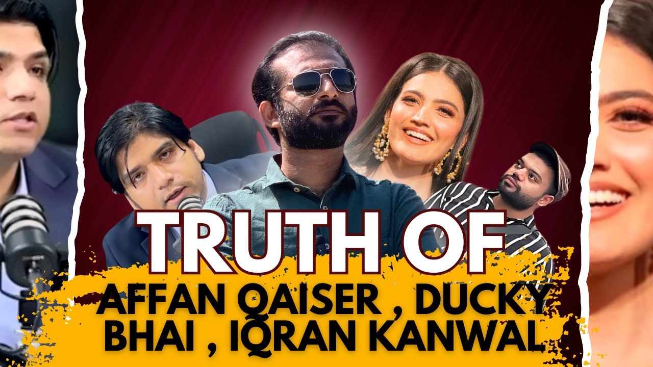 What is the reality behind Dr.Affan's thoughts on Ducky Bhai and Iqra Kanwal? - YouTube