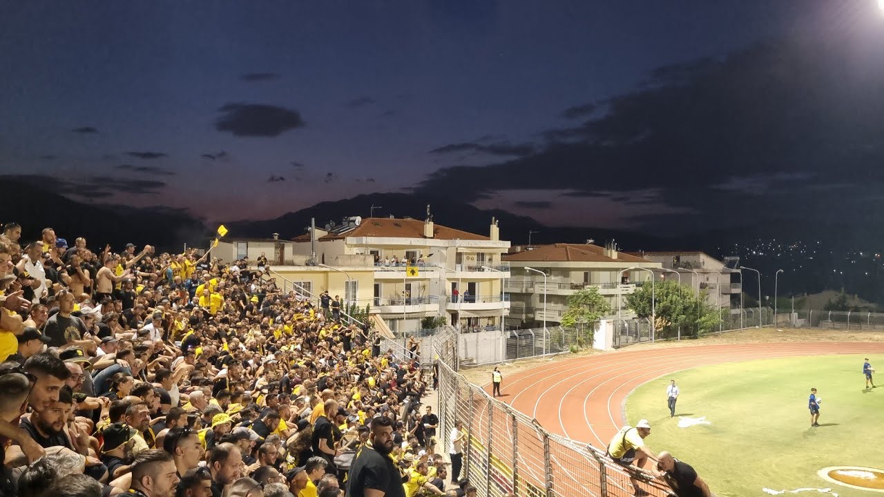 LIVE ΑΠΟ ΛΕΙΒΑΔΙΑ #aekfc#agiasofia #aekfamily#aek #enwsi#100years - YouTube