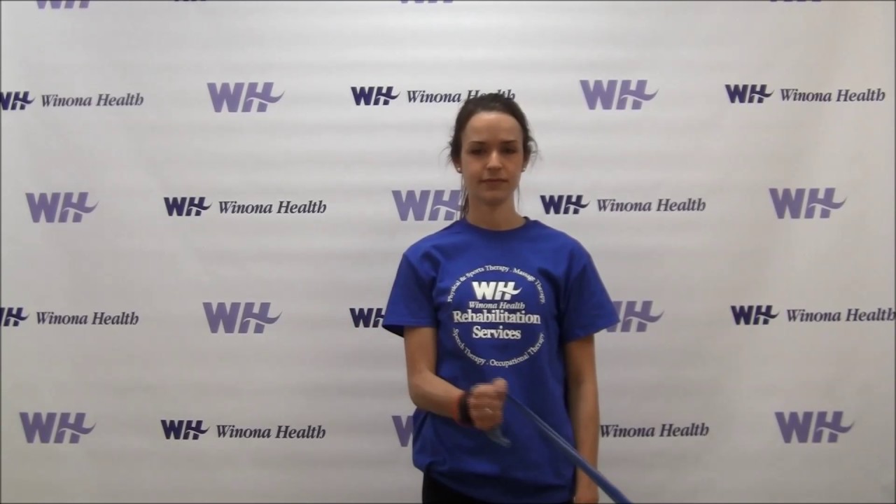 Resisted Shoulder External Rotation - YouTube