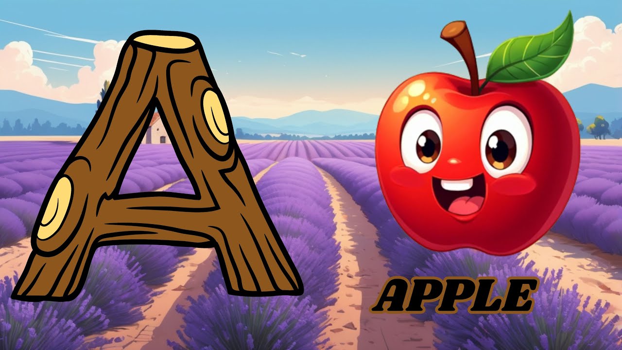 🎉 ABC Phonics Song 🔤 A for Apple 🍏, Axe 🪓 | Colorful Alphabet Learning ...