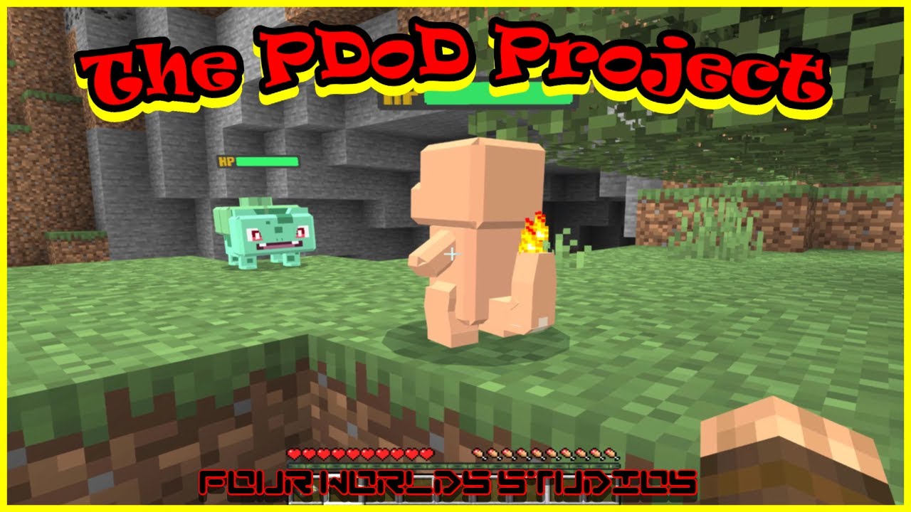 Charmander Learns Ember (The PDoD Project) Pokemon Minecraft Bedrock ...