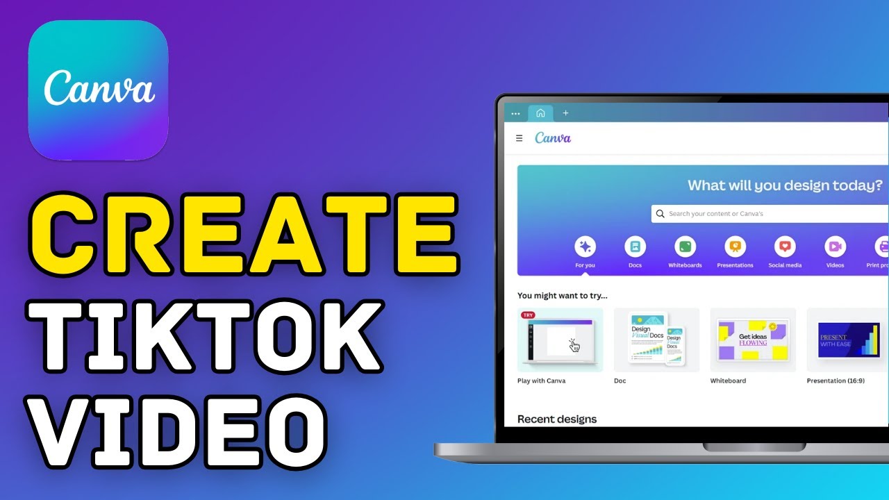 How to Create TikTok Video in Canva PC 2025? - YouTube