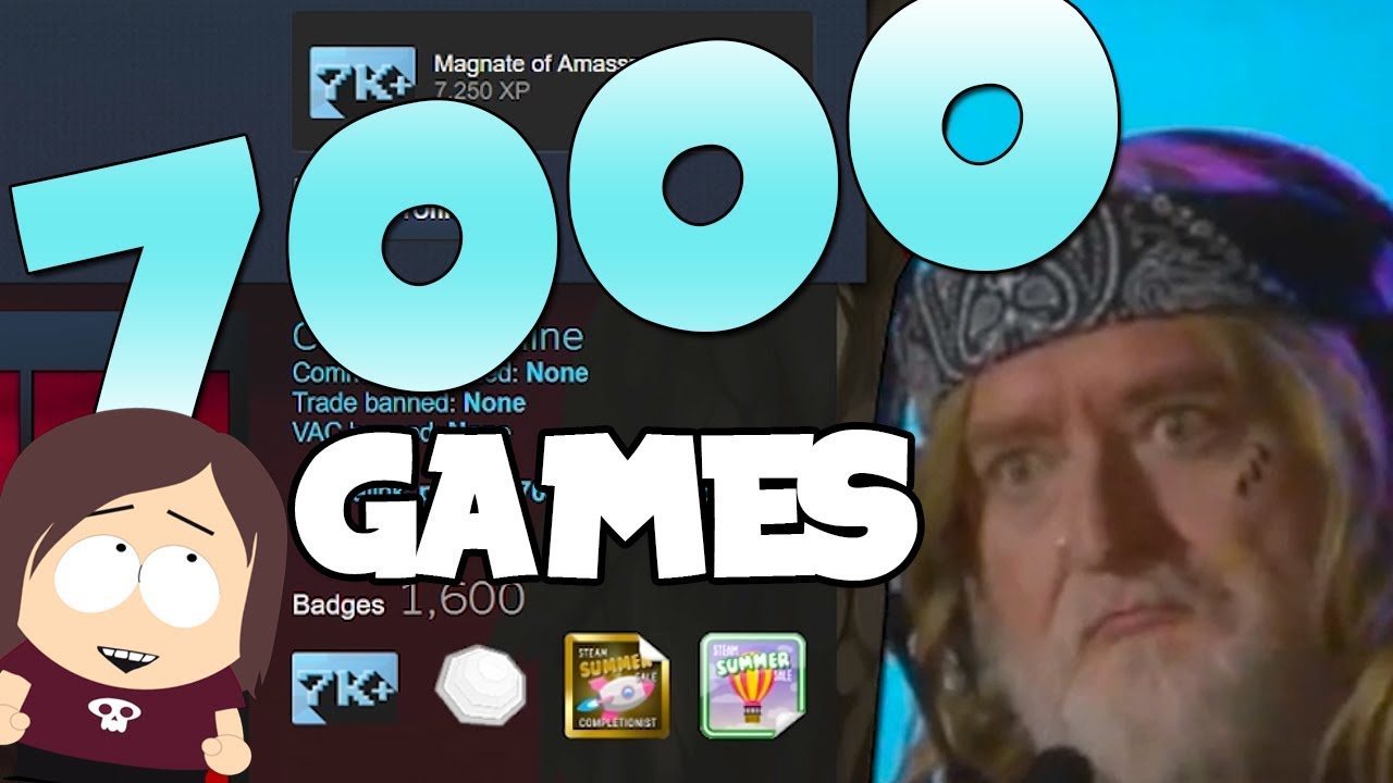 7000 Steam Games! - YouTube