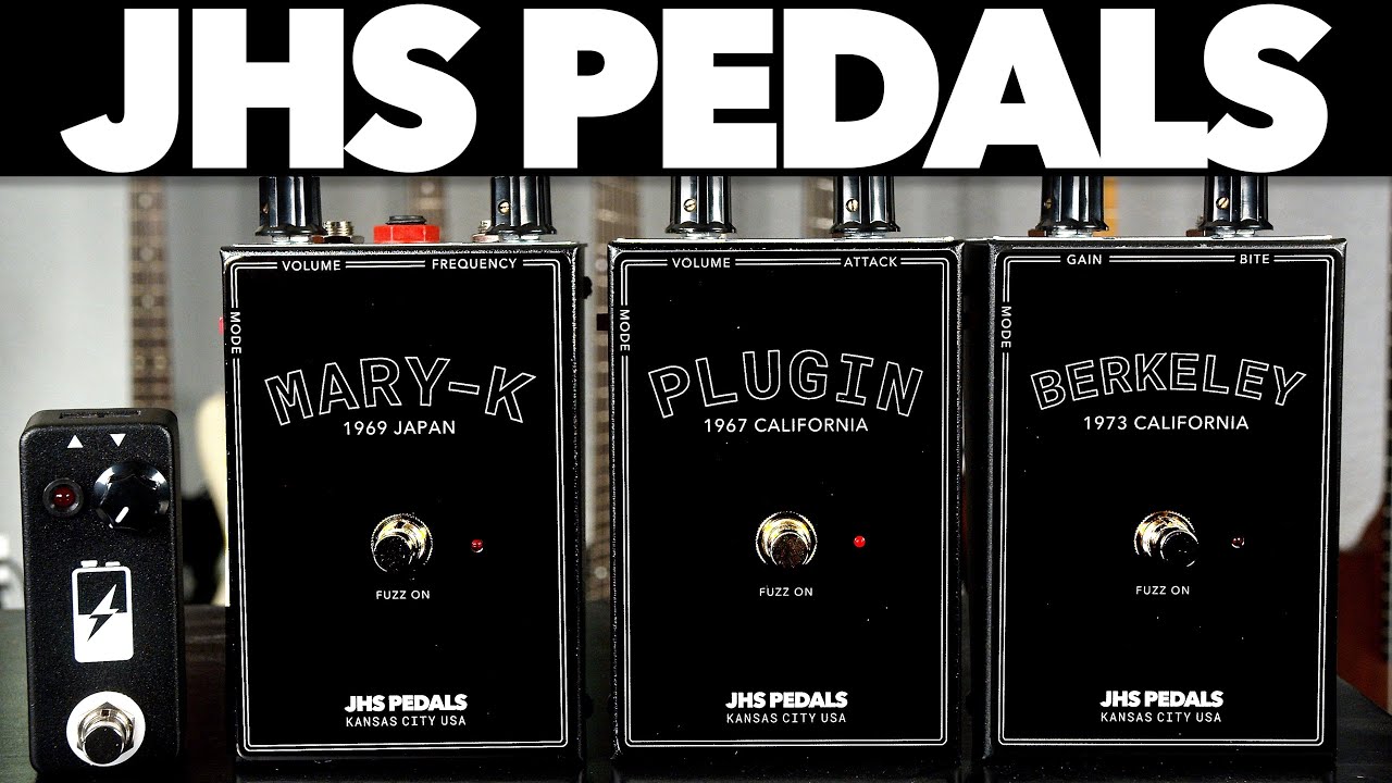 4 Brand New Pedals from JHS - YouTube