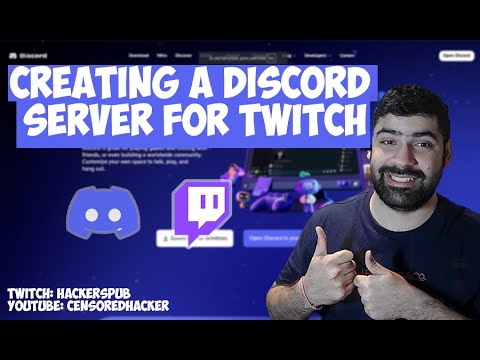 Live Stream | Setting up my Discord Server - YouTube