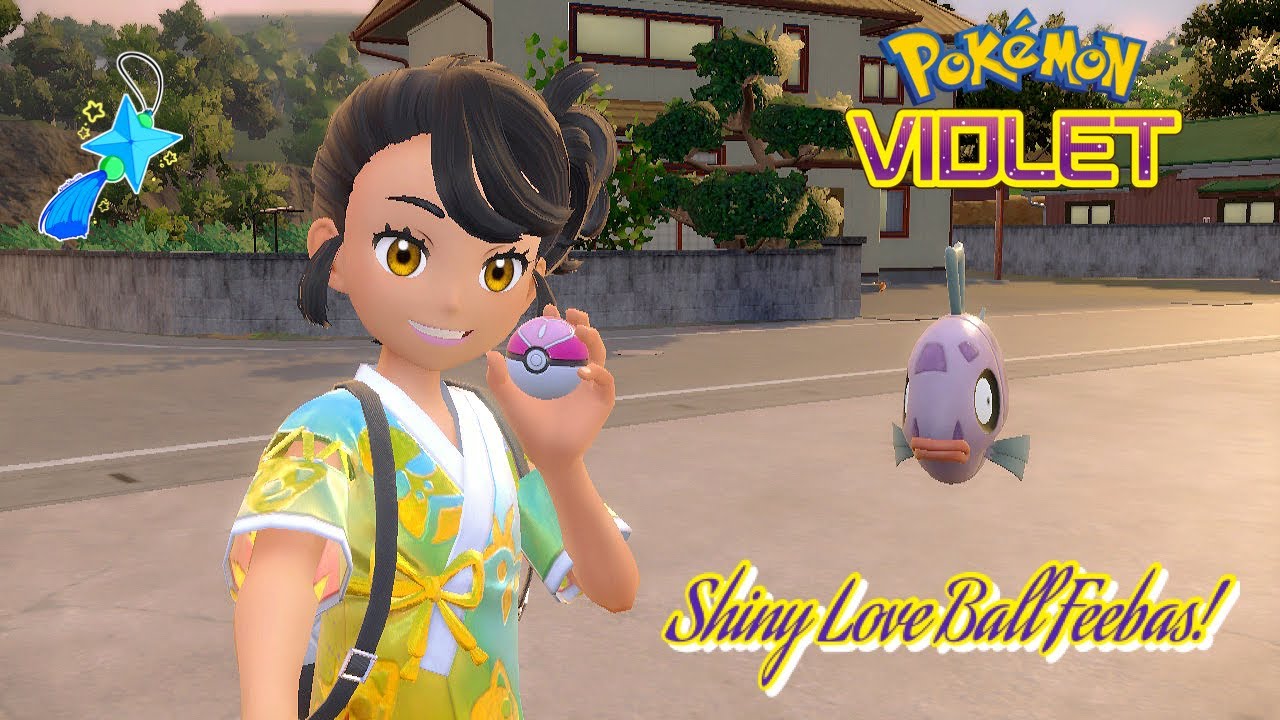 Pokémon Violet: SHINY LOVE BALL FEEBAS VIA MASS OUTBREAK! (60 KOs/WATER ...