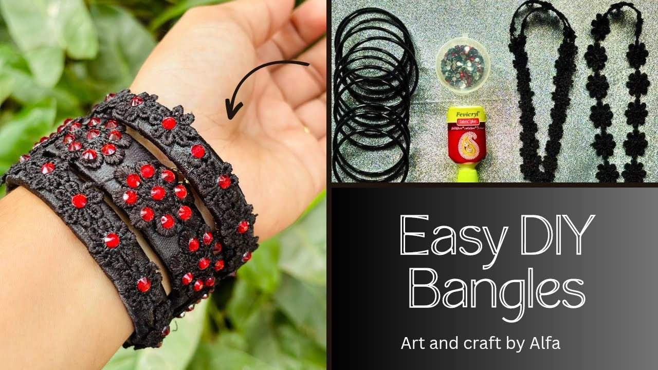 EASY BANGLE MAKING - YouTube