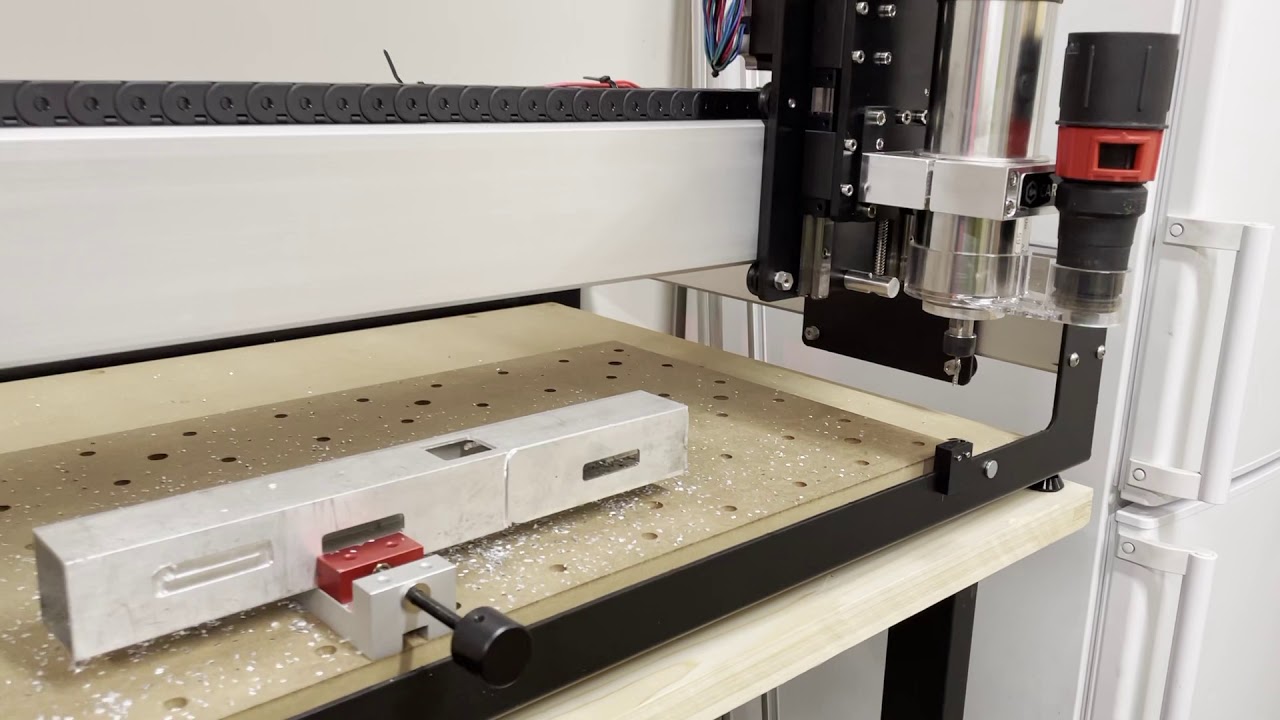 Shapeoko 3 XL, Aluminium test - YouTube