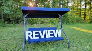 Best Choice Products 3-Seat Outdoor Large Converting Canopy Swing Review And Set Up