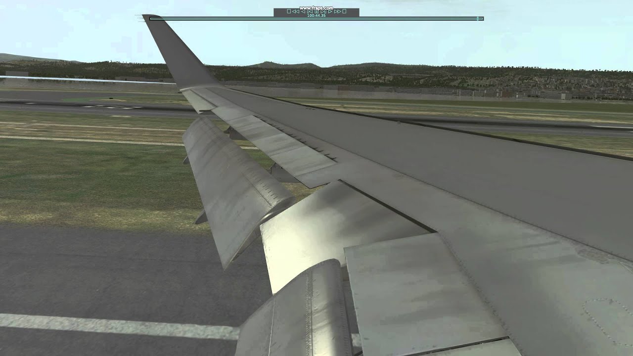FlightFactor 767-300ER Wing Loading/Wingflex on landing Demo [clip ...