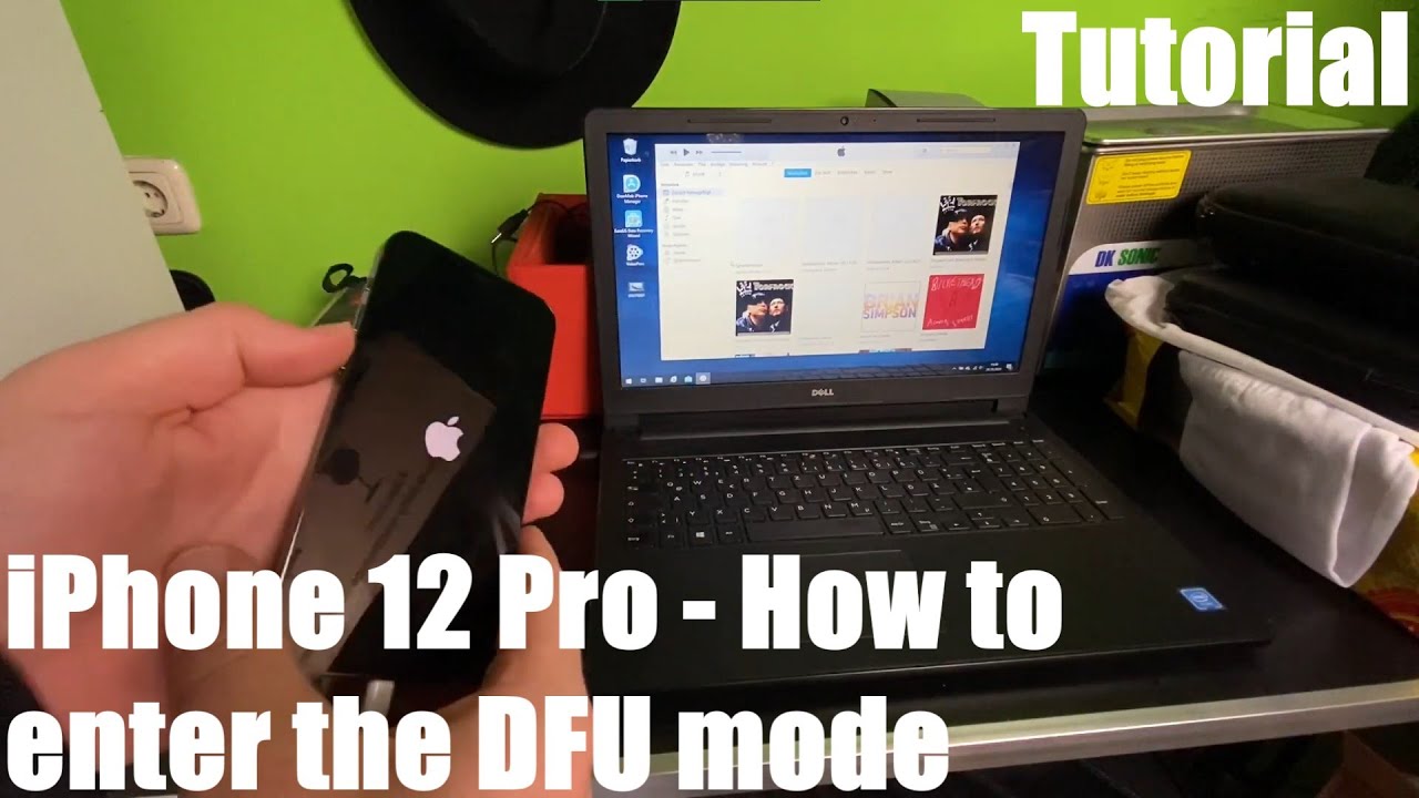 How to enter the DFU mode in case of malfunction iPhone 12 Pro reset ...