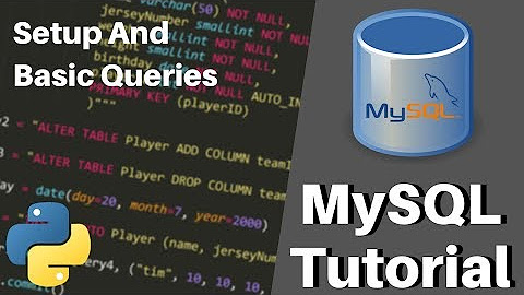 Python MySQL Tutorial - YouTube