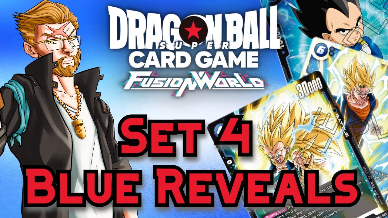 DBSCG Fusion World | Set 4 Ultra Limit + Daima Starter Deck Blue Early ...