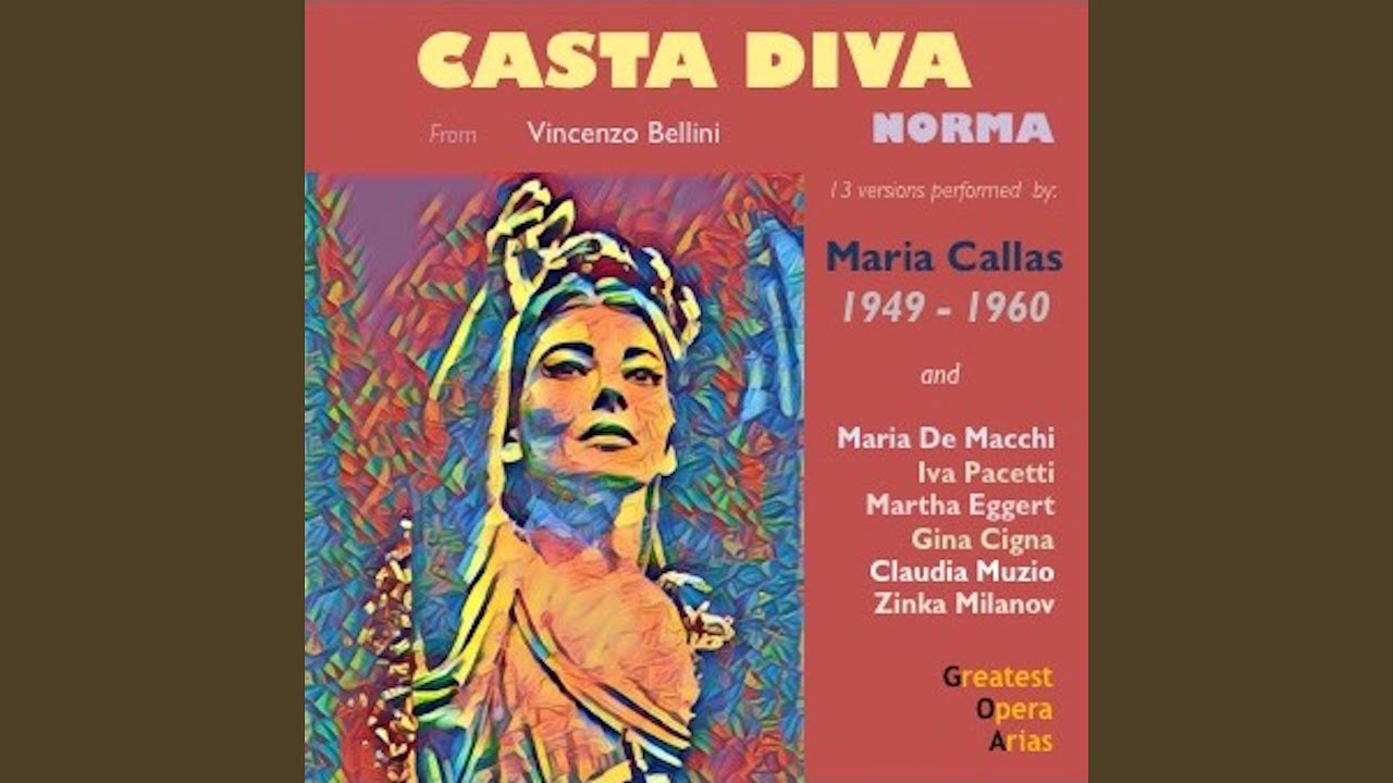 Norma, Act I, Scene 1: "Casta Diva" (Norma) (Rome 1955) - YouTube