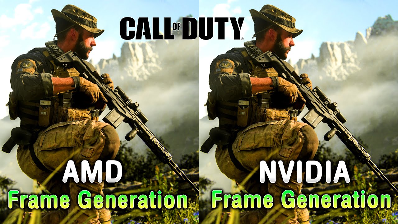 Call of Duty Warzone - AMD Frame Generation VS NVIDIA DLSS - RTX 4060 ...