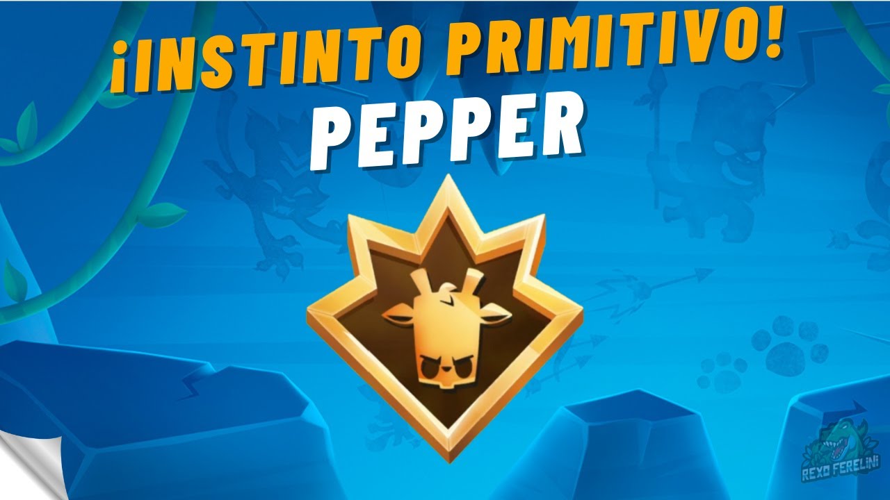 Zooba | 🦒 Instinto primitivo PEPPER 🦒 | Como usar | Gameplay - YouTube