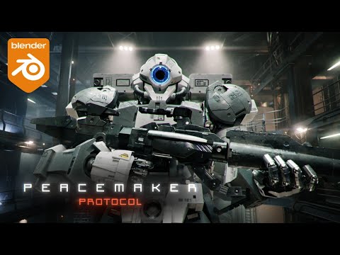 Mech Robot Short Film made with Blender | \