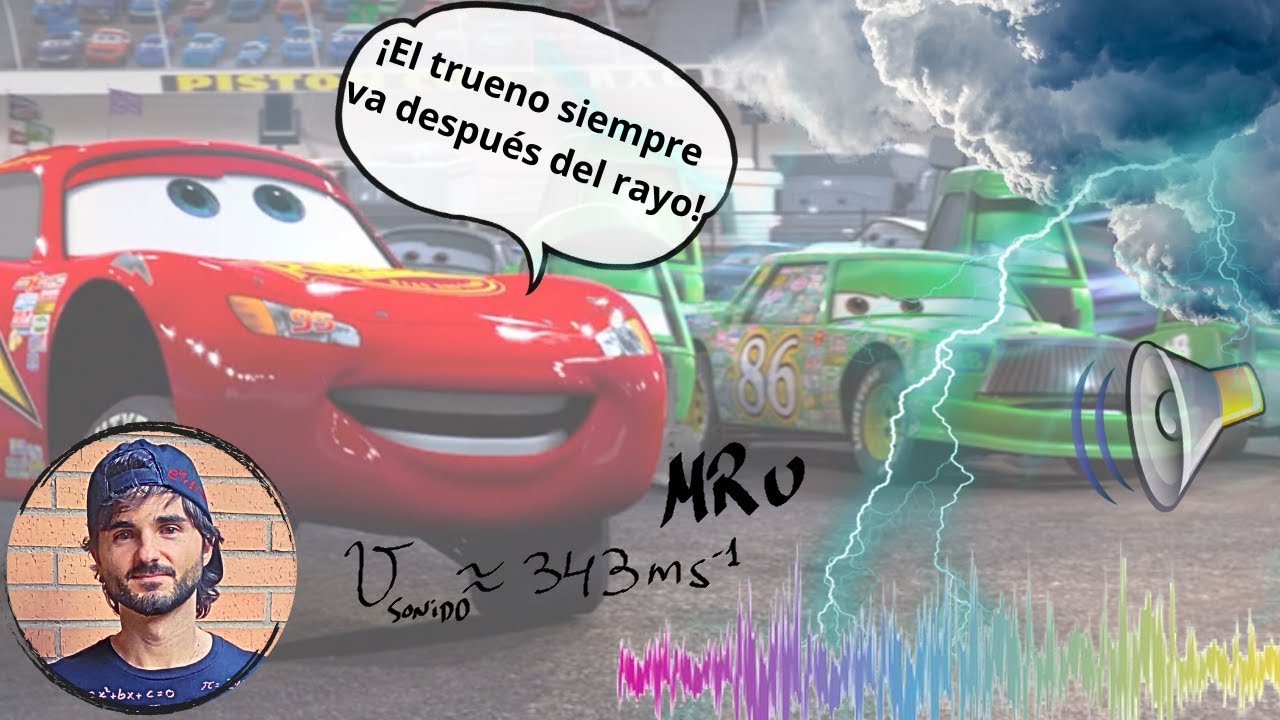 🚗 Rayo McQueen: “el TRUENO siempre va después del RAYO (relámpago)" 🌩 ...