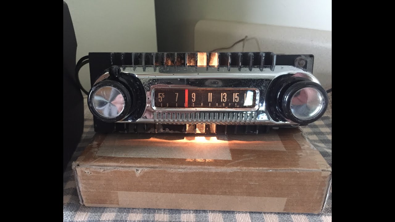 6TBB FoMoCo Radio Ford Bronco 1966 1967 OEM - YouTube