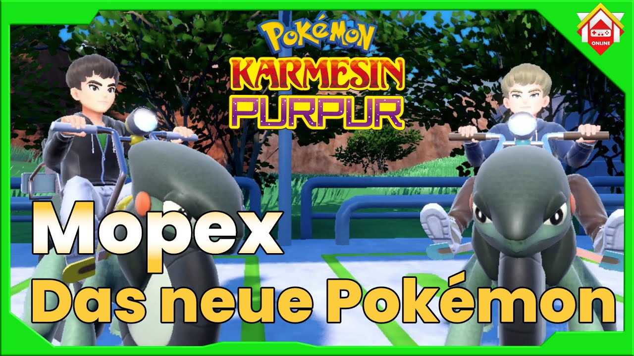 Das neue Pokemon Mopex und neue Items für Pokemon Karmesin und Purpur ...