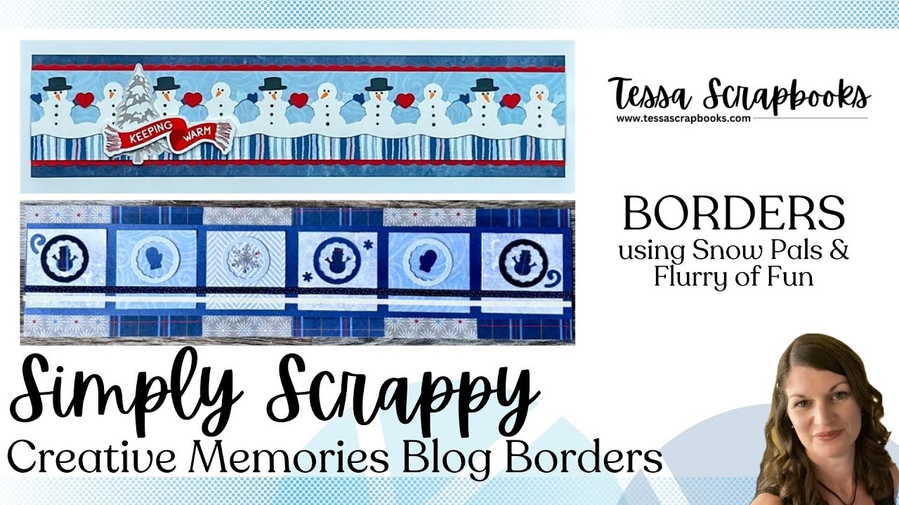 Two Border Sketches using 2 Collections - YouTube