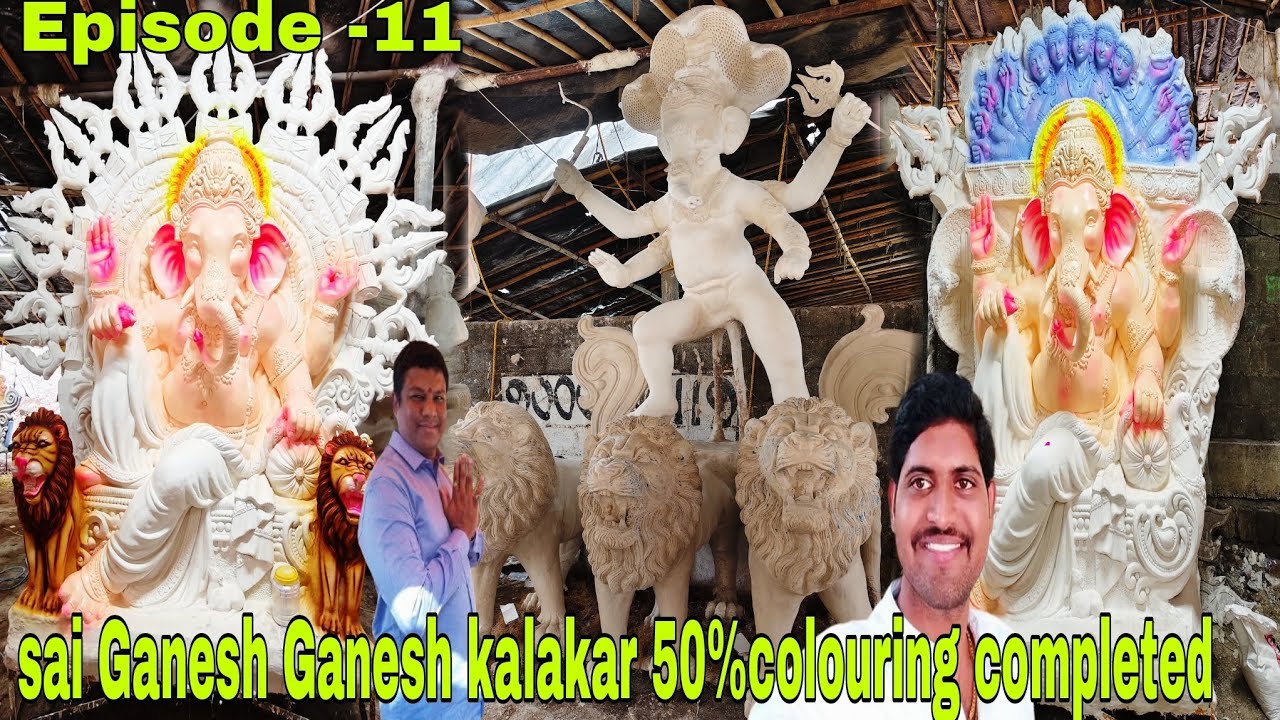 sai Ganesh Ganesh kalakar 50% colouring completed episode -1 ...