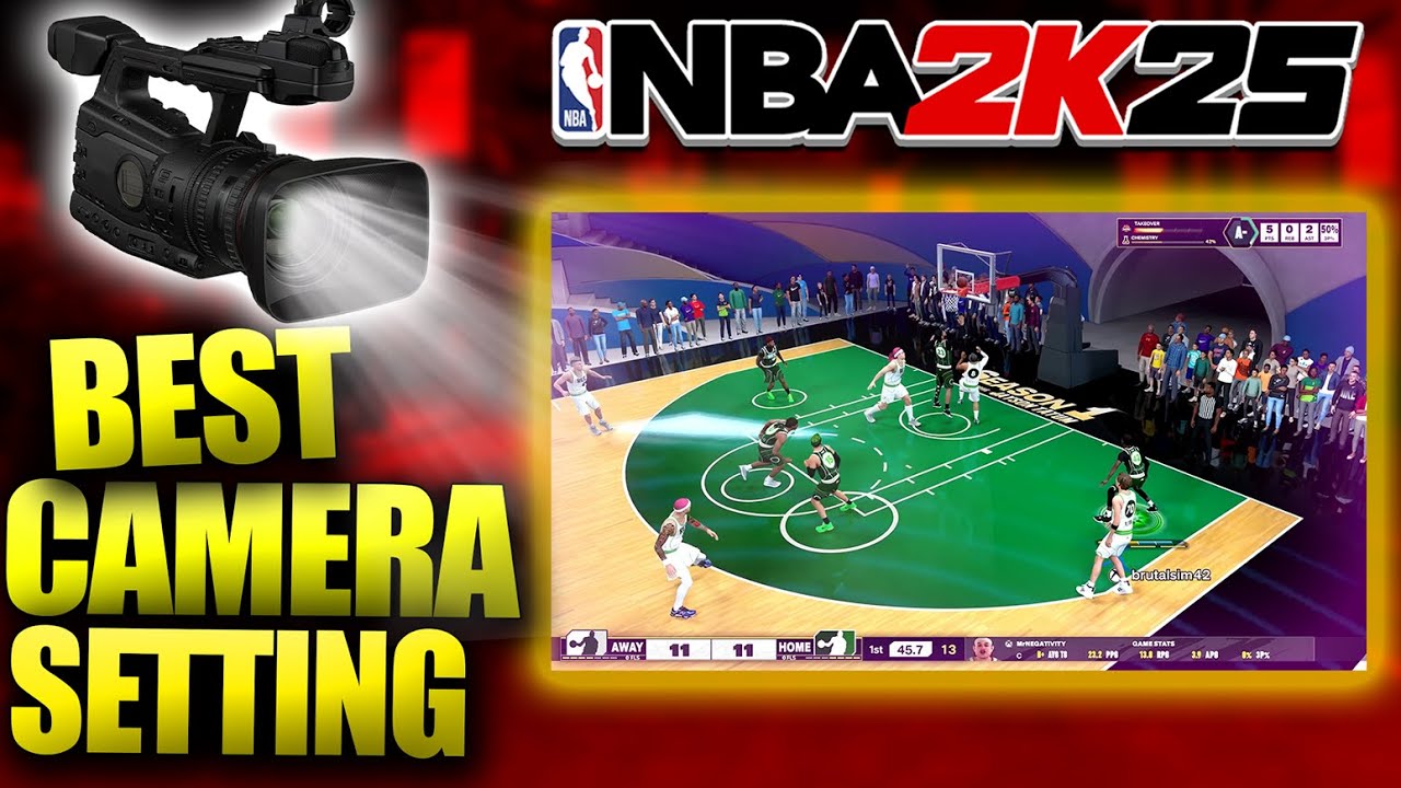 BEST CAMERA SETTINGS IN NBA 2K25 | NBA 2K25 TUTORIAL - YouTube