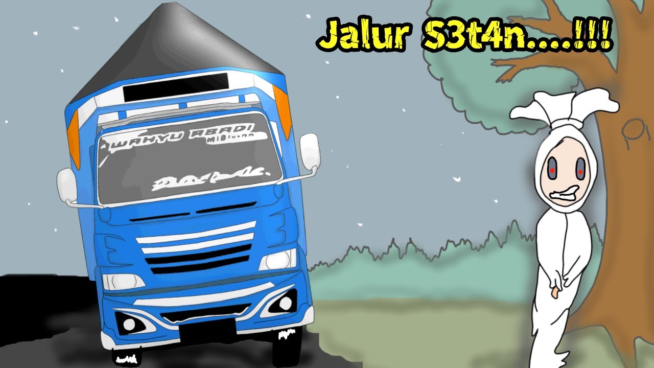 mobil truk oleng wahyu abadi - truk oleng parah masuk jalur angker ...